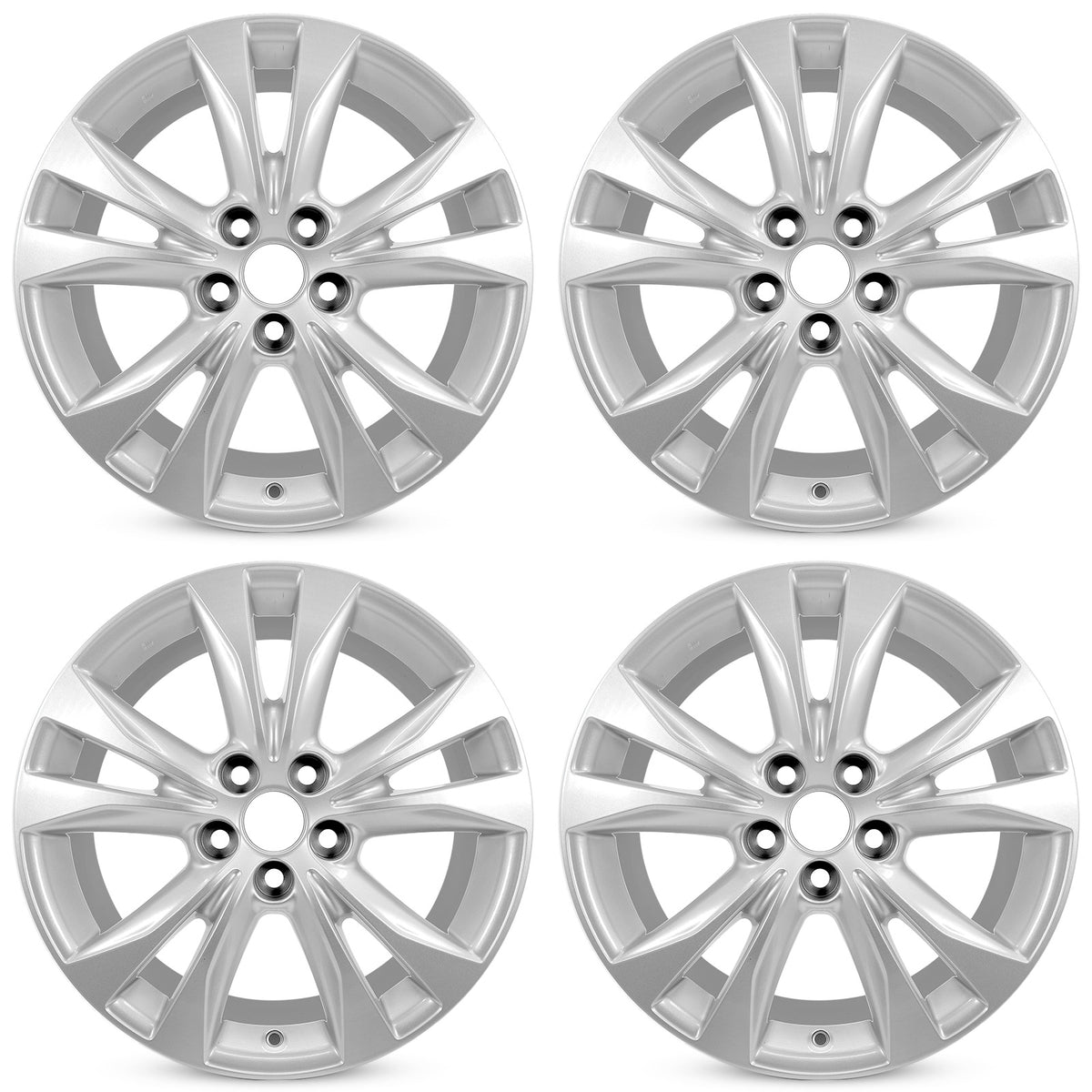 For Toyota RAV4 OEM Design Wheel 18" 18x7.5 2013-2015 Silver Set of 4 ...