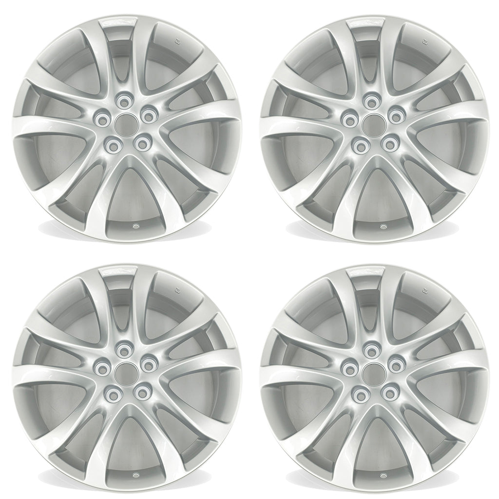 19" SET OF 4 19x7.5 Alloy Wheels for Mazda 6 2014-2017 Silver OEM Qual ...