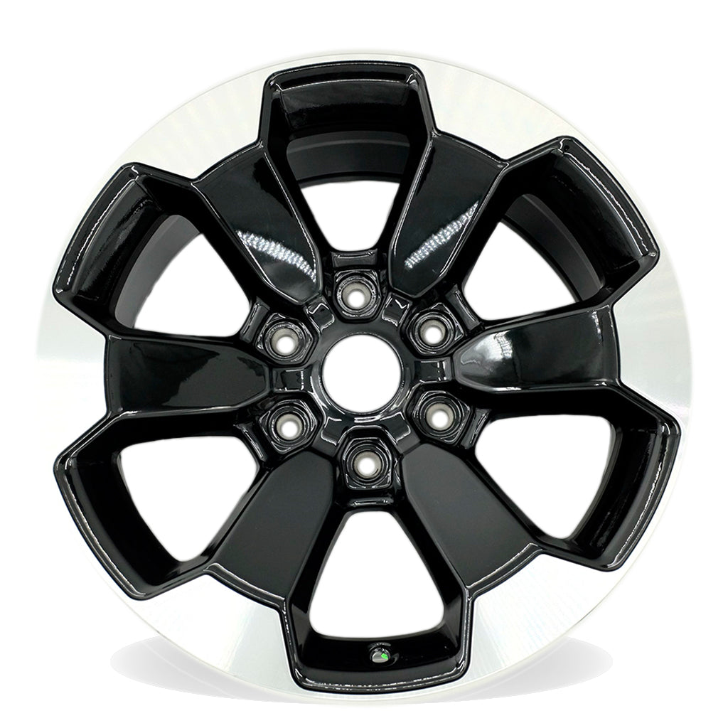 18" Single 18x8 Polished Black Wheel For Dodge RAM 1500 2019-2022 OEM ...