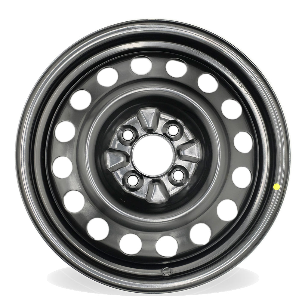 15" Single 15X5.5 Black Steel Wheel For Nissan Versa 2013-2019 OEM Qua ...