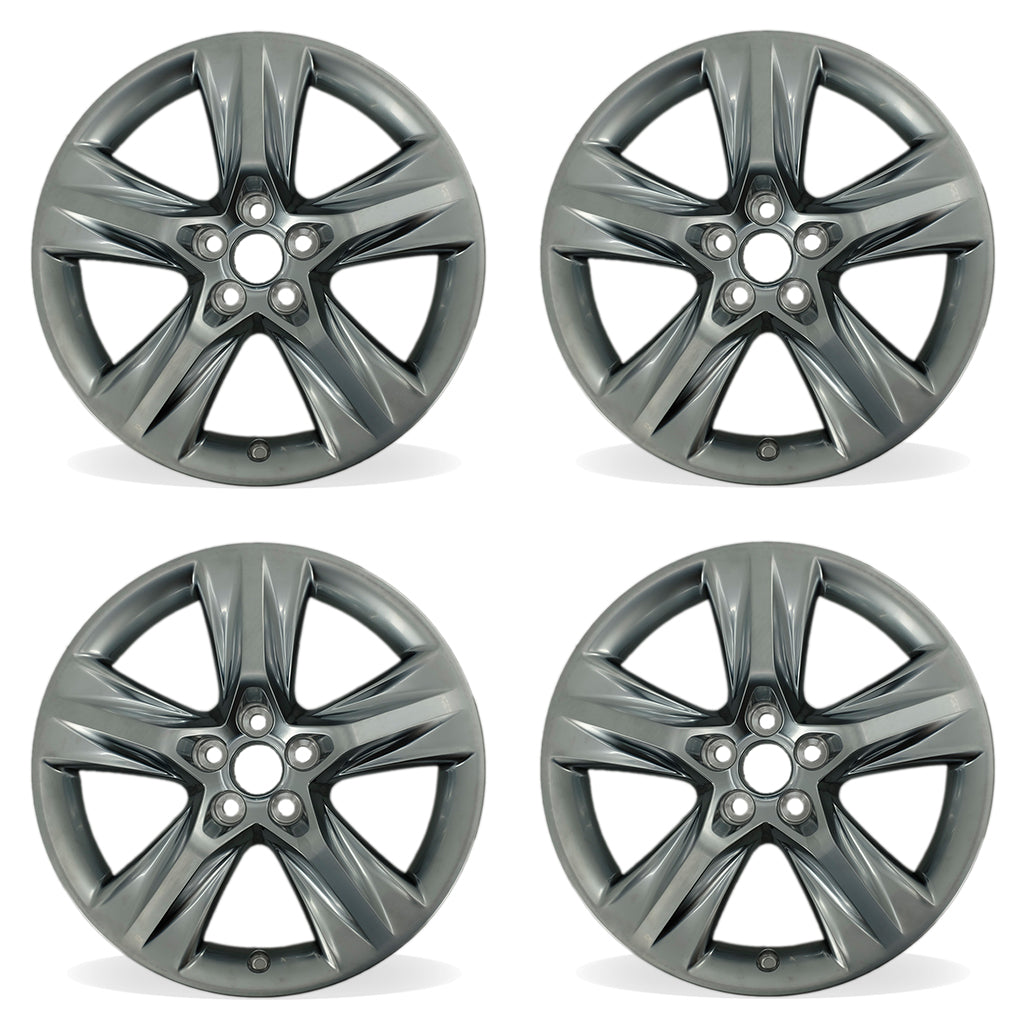 SET OF 4 19" 19X7.5 Alloy Wheels For TOYOTA HIGHLANDER 2014-2019 Plati ...