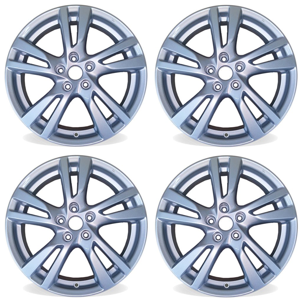 18" SET OF 4 18x7.5 Silver Wheels For NISSAN ALTIMA 2013-2017 OEM Qual ...