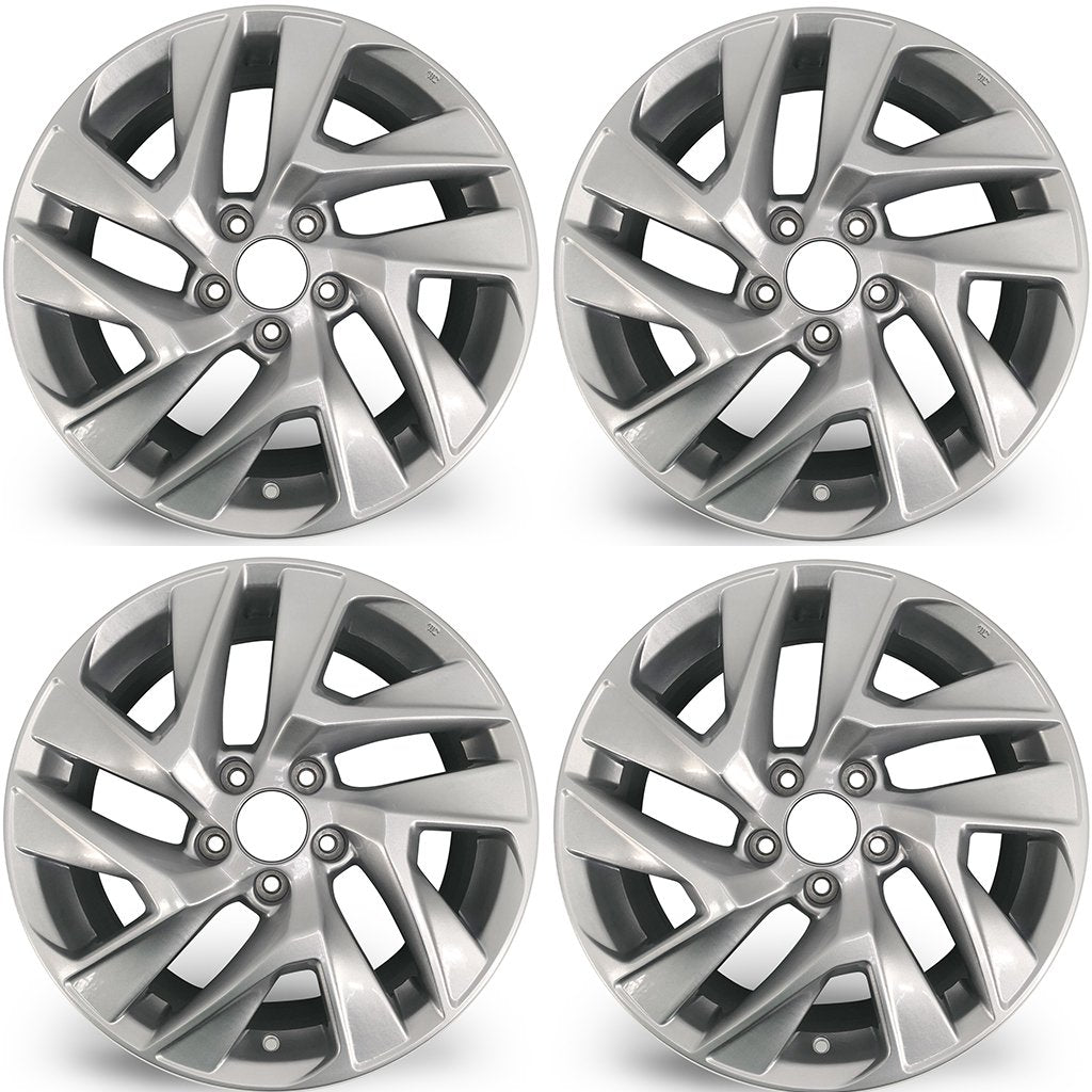 17" SET OF 4 17x7 Alloy Twisted Spoke Wheels For HONDA CR-V 2015-2016 ...