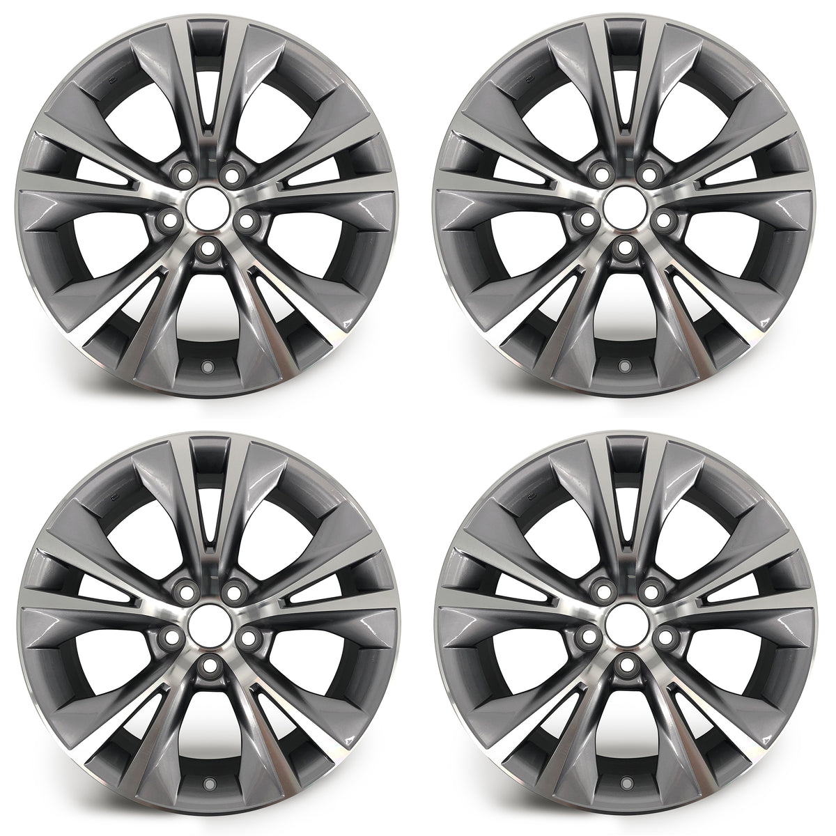 SET OF 4 Brand New 18" 18x7.5 Alloy Wheels For Toyota Hinghlander 2014 ...
